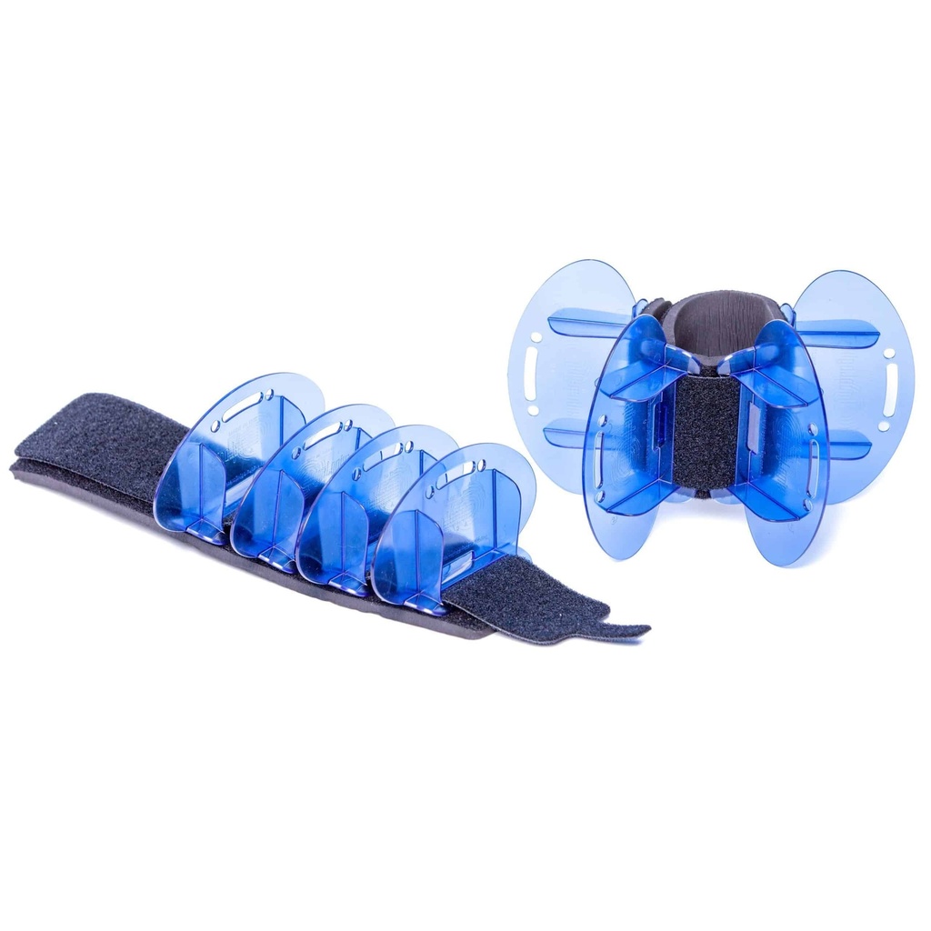 Aqualogix Maximum Resistance Hybrid Fins - Blue | RHM Aquatics